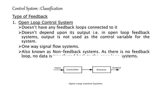 Introduction to control system 1 | PPTX