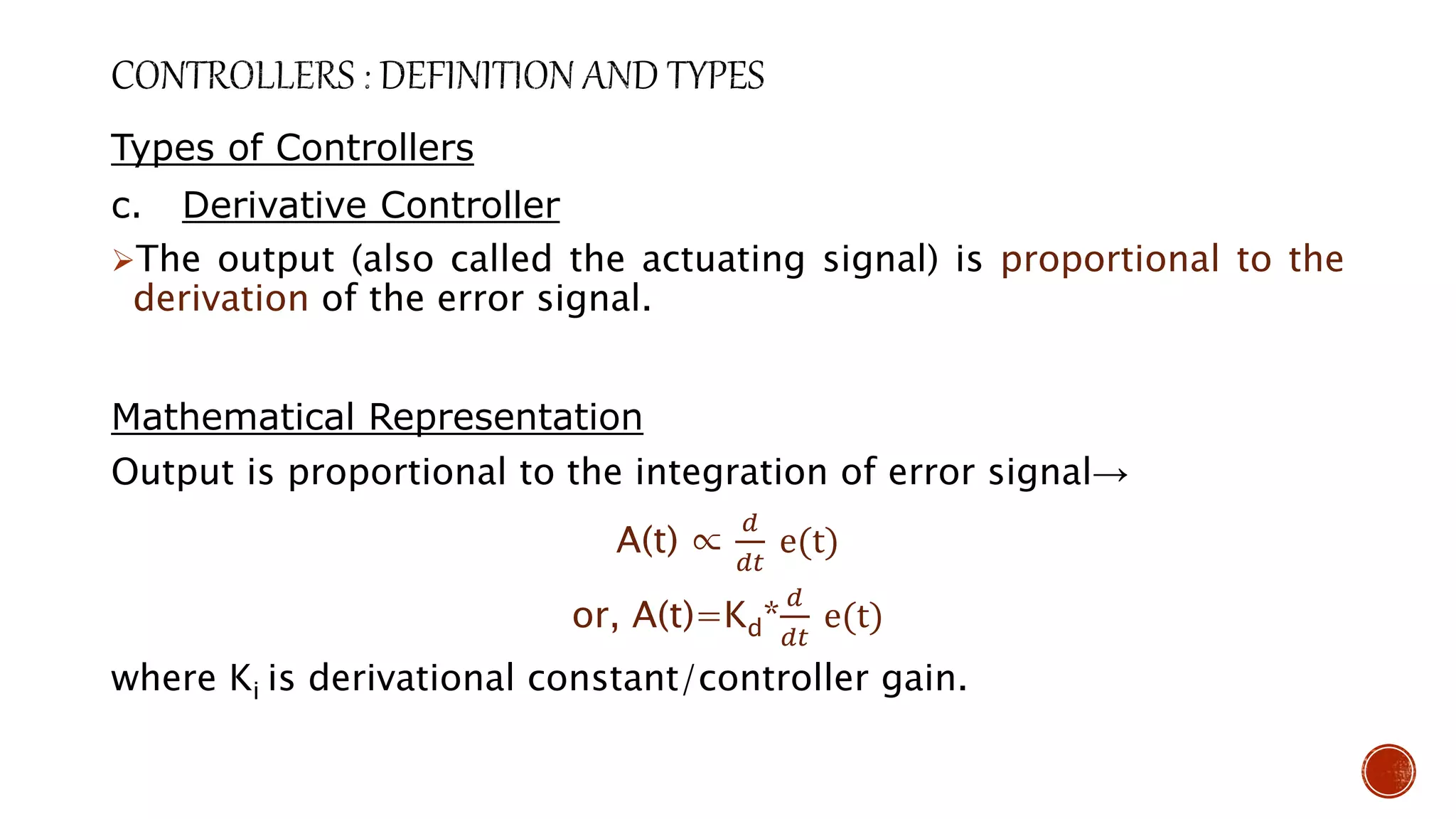 Introduction to control system 2 | PPT
