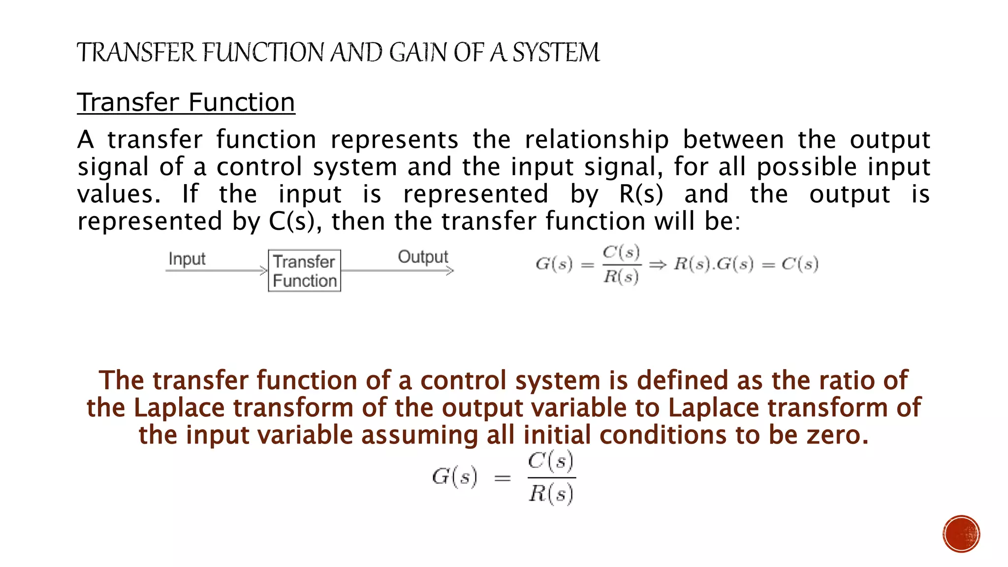 Introduction to control system 2 | PPTX
