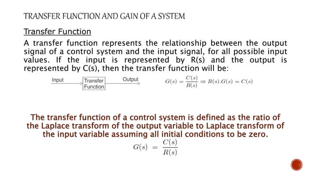 Introduction to control system 2 | PPT