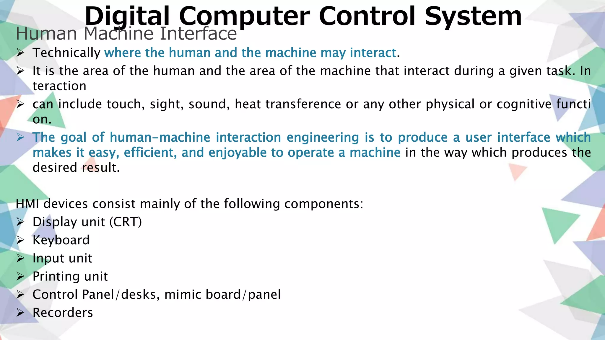 Introduction to Digital Computer Control System | PPTX