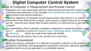 Introduction to Digital Computer Control System | PPTX