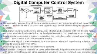 Introduction to Digital Computer Control System | PPTX