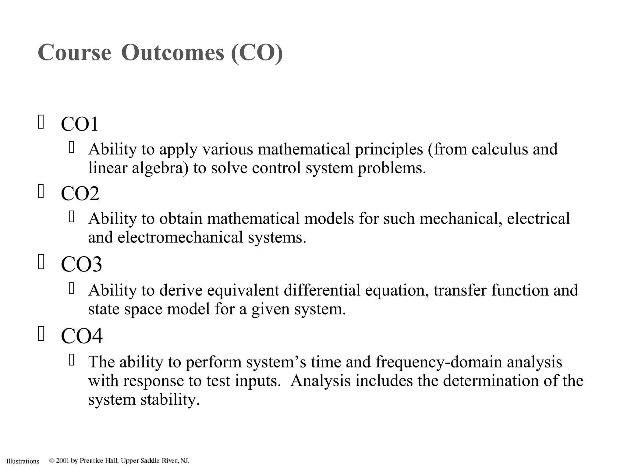 Introduction To Control Systems Ppt Physics Science