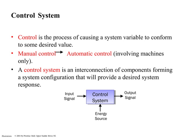 Introduction to control systems | PPT | Physics | Science