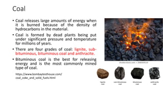 Introduction to conventional energy sources | PPTX