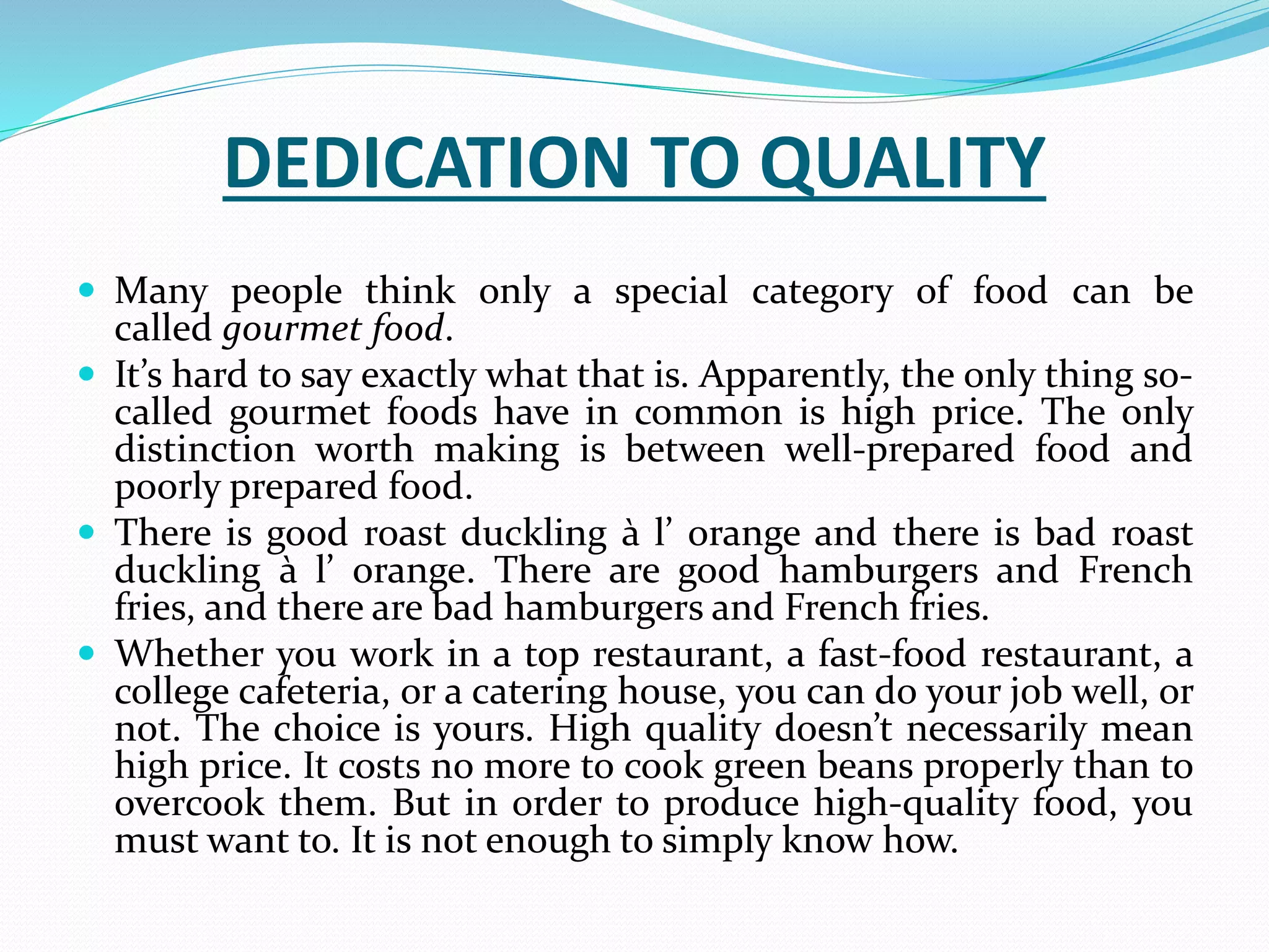 Introduction to cookery | PPTX