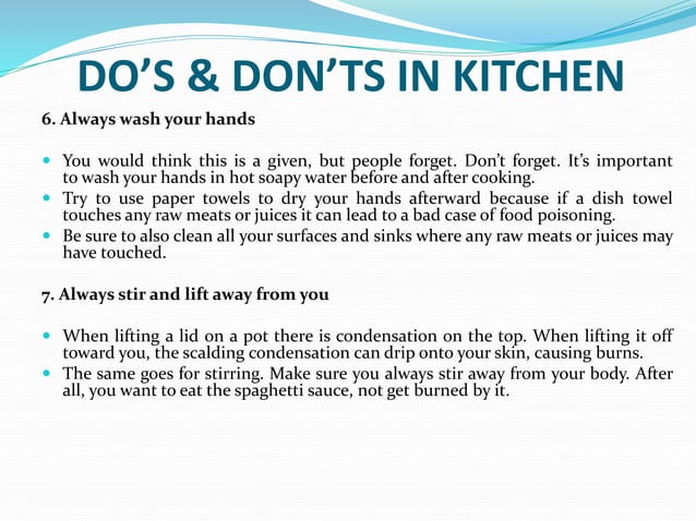 Introduction to cookery | PPTX | Career Advice | Careers