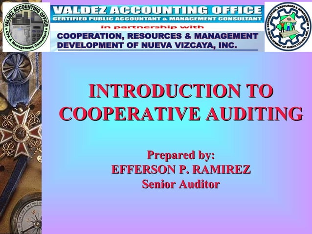 Introduction to cooperative auditing | PPT