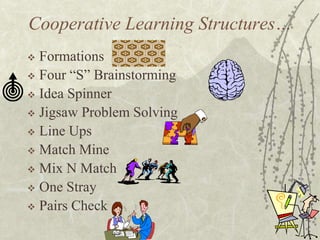 Introduction to the Structural Approach to Cooperative Learning | PPTX