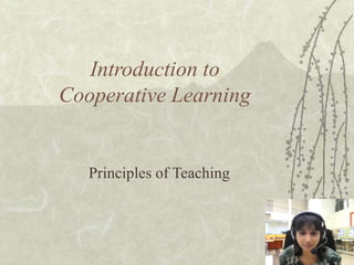 Introduction to Cooperative Learning | PPT