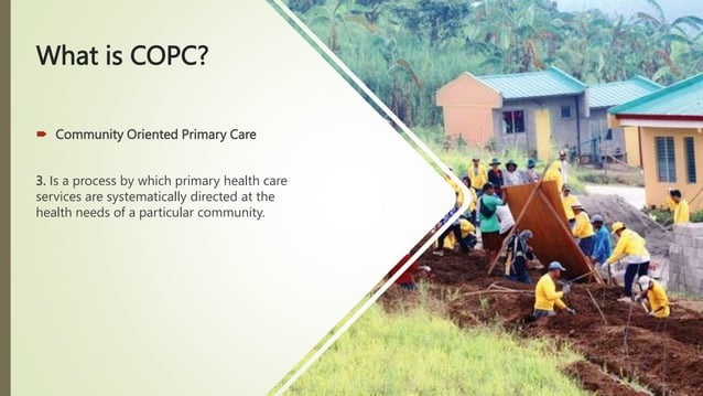 Introduction to COPC for family and community medicine resedents | PPTX