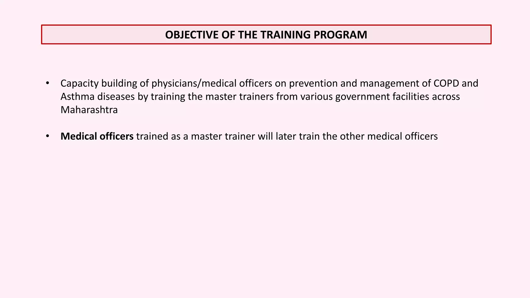 INTRODUCTION TO COPD TRAINING PROGRAM.pptx