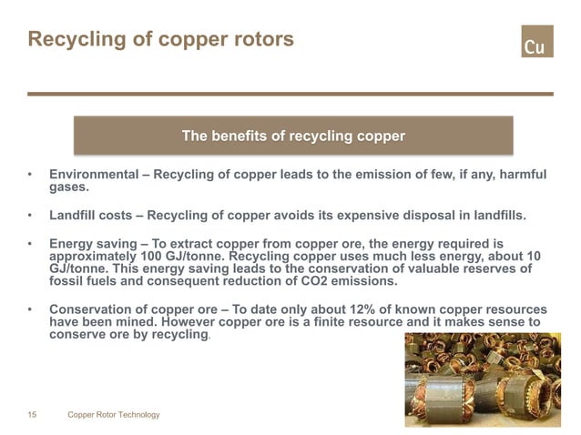 Introduction to copper rotor induction motors | PPT