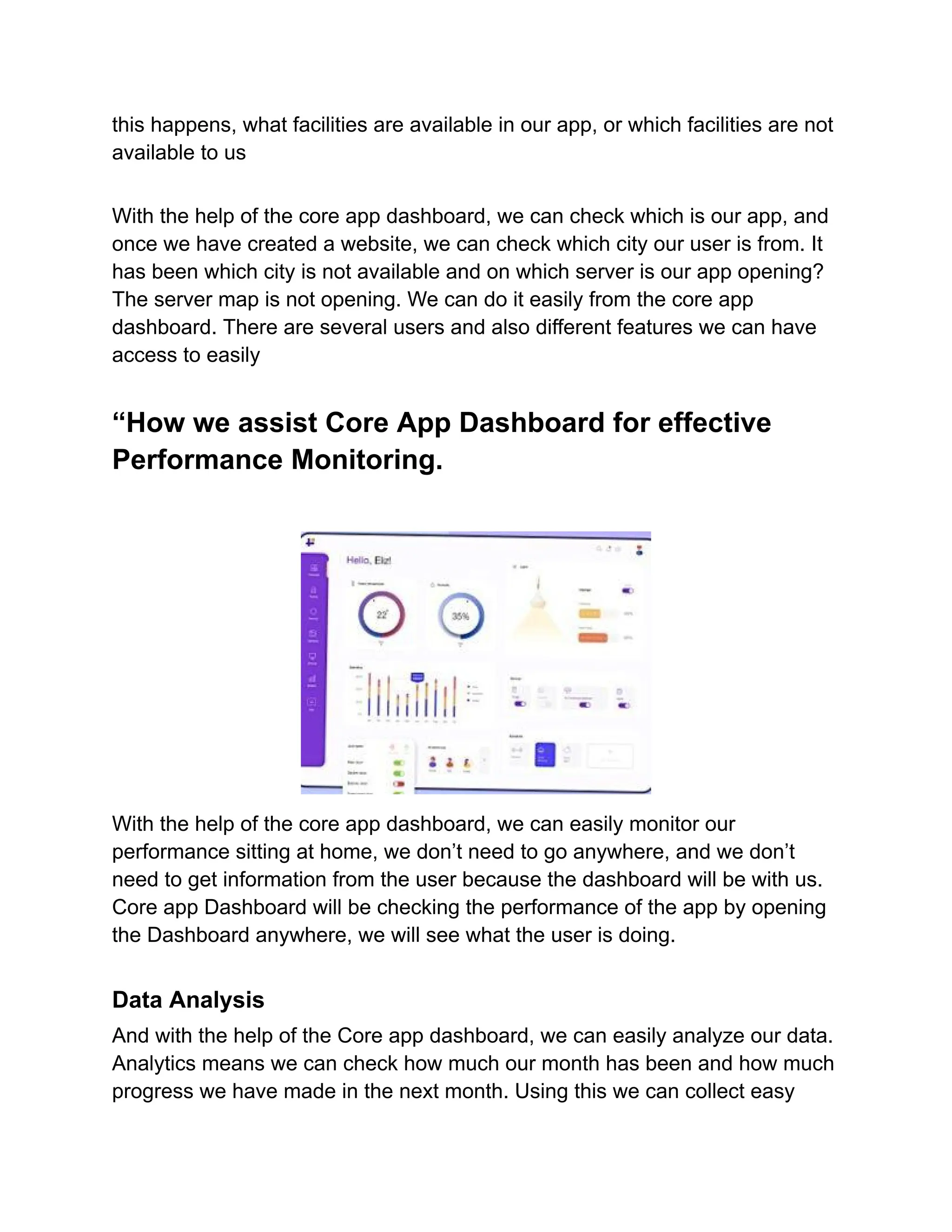 Introduction To Core App Dashboard.pdf | Internet | Computing