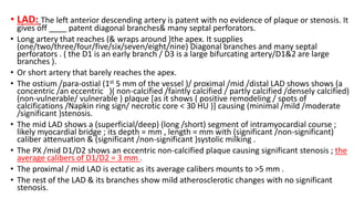 Introduction to coronary CTA reporting | PPT