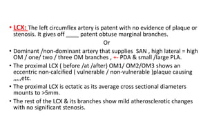 Introduction to coronary CTA reporting | PPT