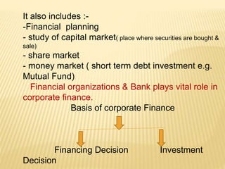 Introduction to corporate finance | PPTX