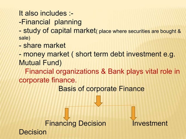 Introduction to corporate finance | PPT