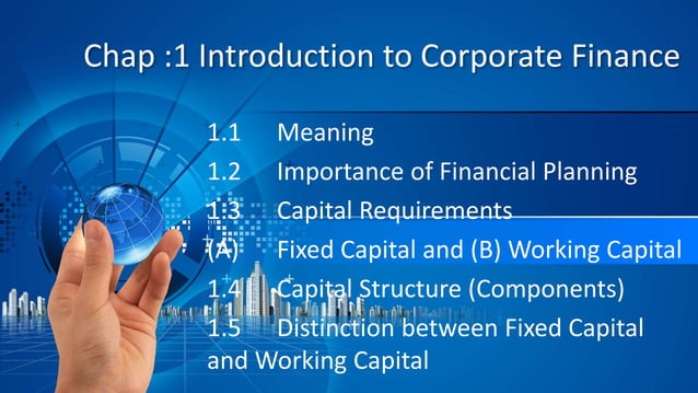 Introduction to corporate finance | PPTX | Business Accounting ...