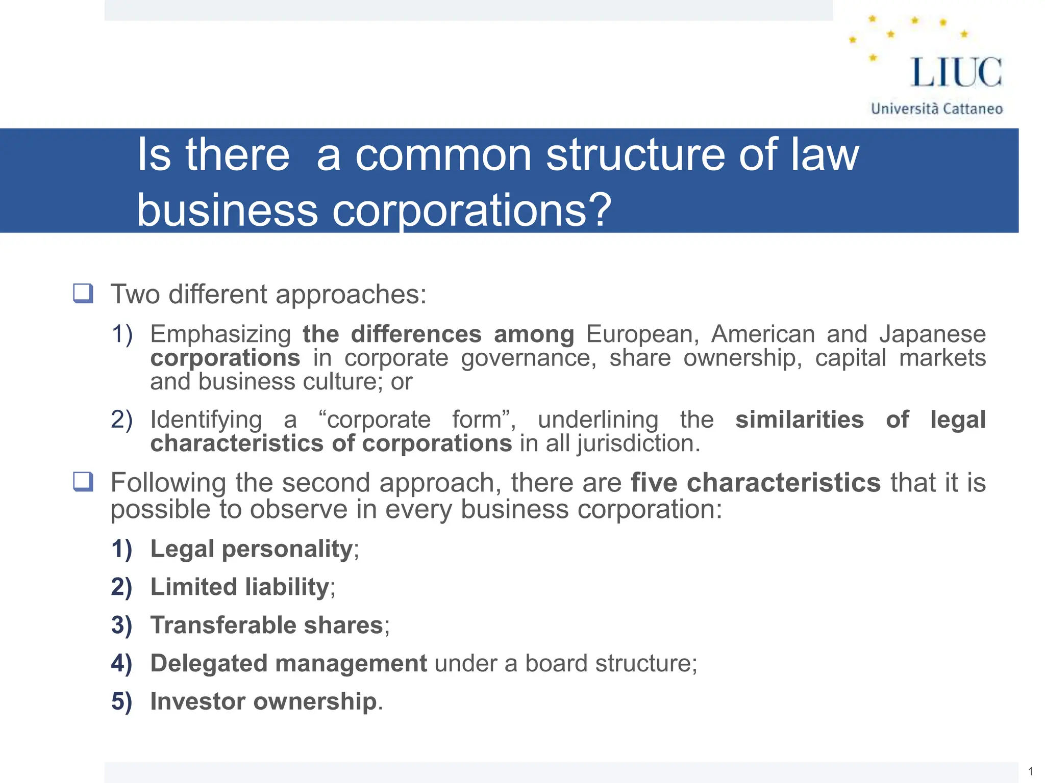 Introduction to corporate law_lesson 1.ppt