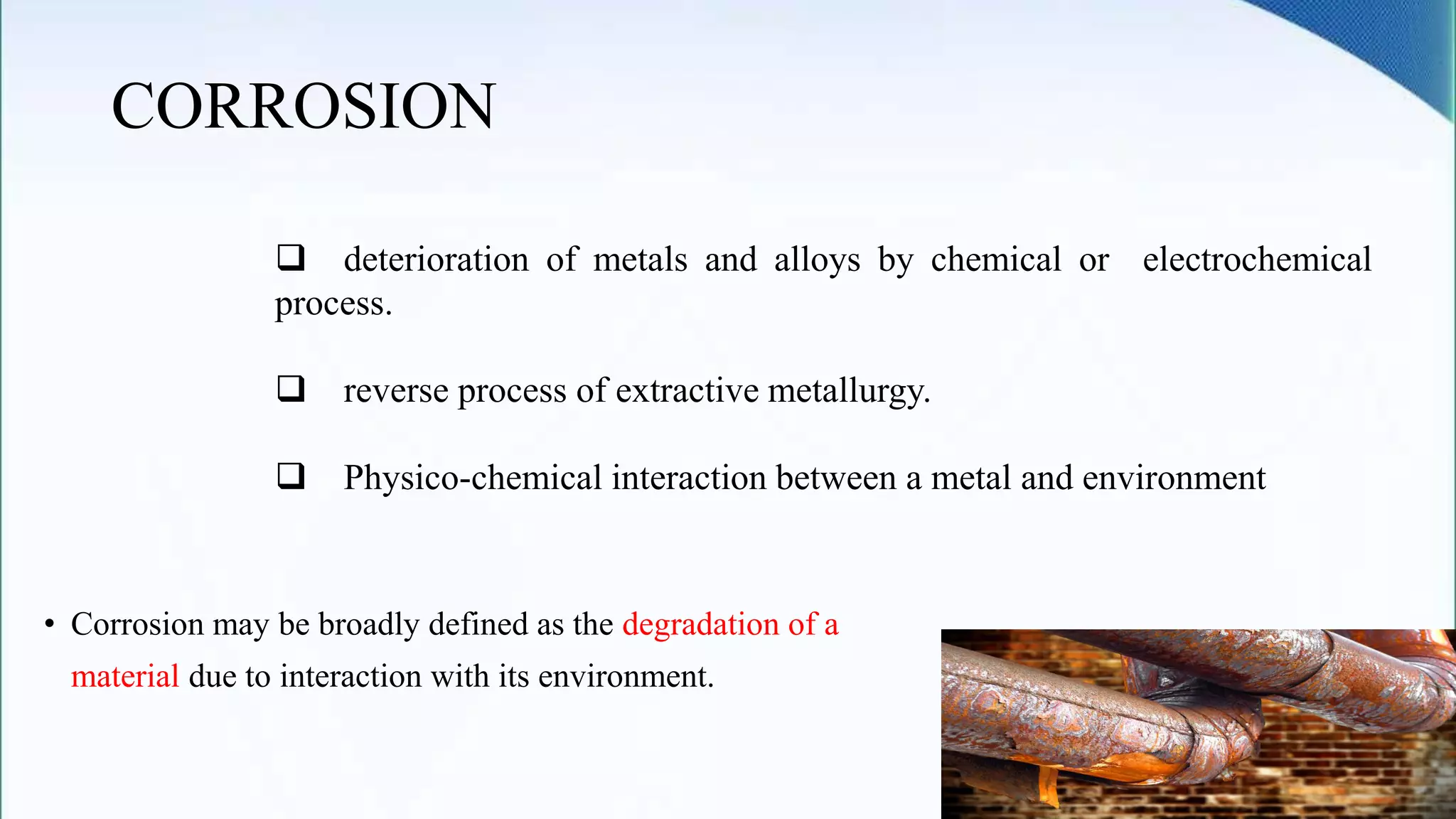 Introduction to corrosion | PDF