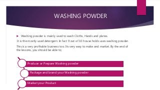 Introduction to cosmetics and detergent | PPTX