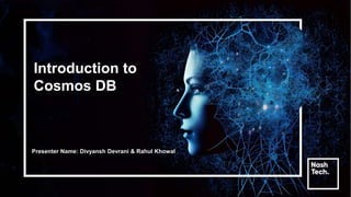 Introduction to Cosmos DB Presentation.pptx
