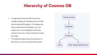 Introduction to Cosmos DB Presentation.pptx