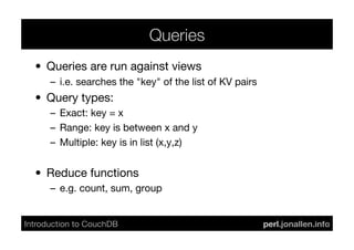 Introduction to couchdb | PPT