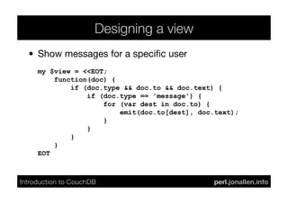 Introduction to couchdb | PPT