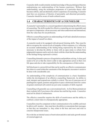Introduction to counseling and effective counselor | PDF | Mental ...