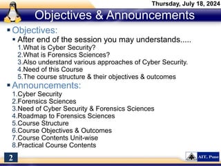 Introduction to Course Computer Security | PPTX