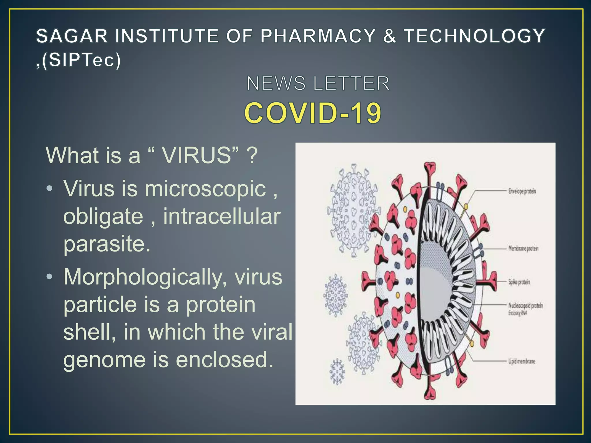 Introduction to covid 19 | PPT