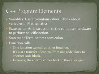 Introduction to c_plus_plus (6) | PPTX
