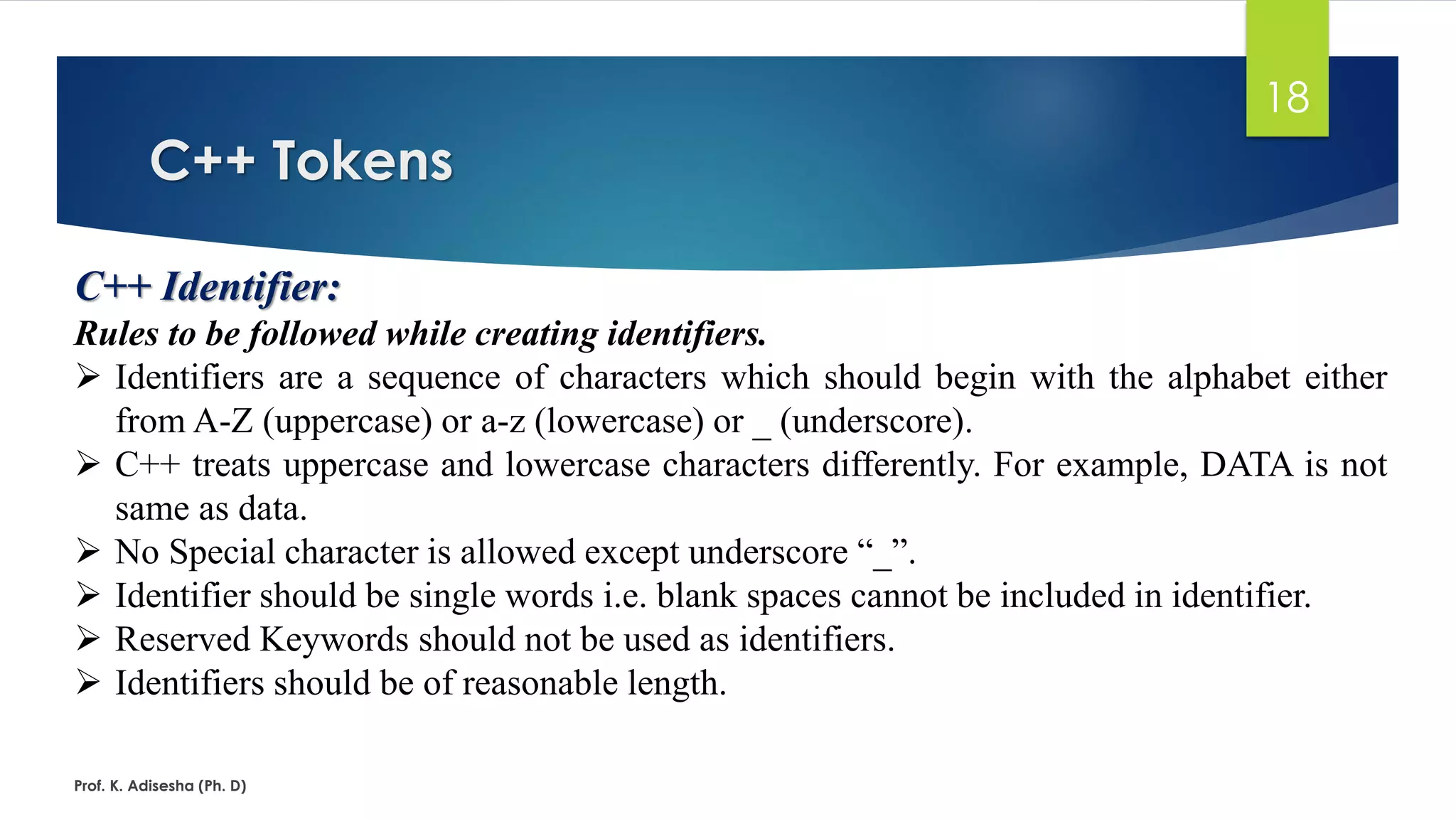 Introduction to c++ ppt 1 | PDF