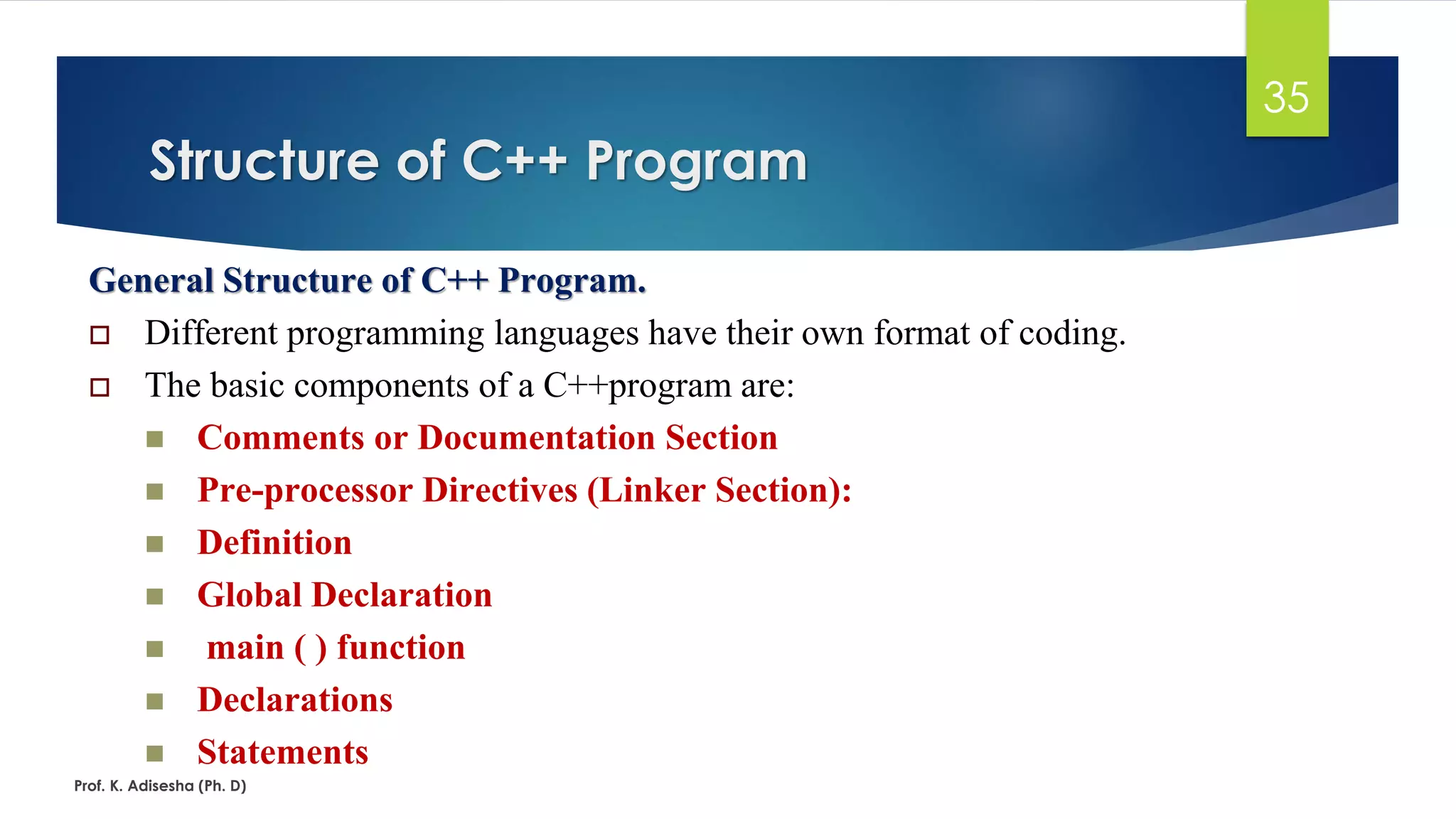 Introduction to c++ ppt 1 | PDF