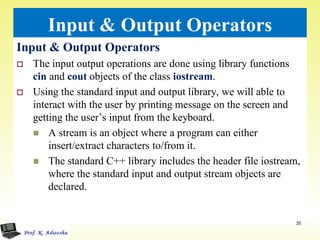 Introduction to c++ ppt | PDF