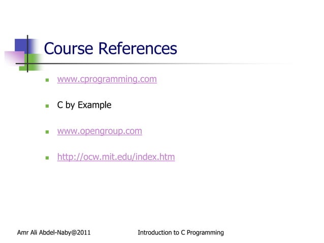 Introduction to C Programming | PPTX