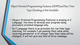 Introduction to c programming | PPTX | Programming Languages | Computing