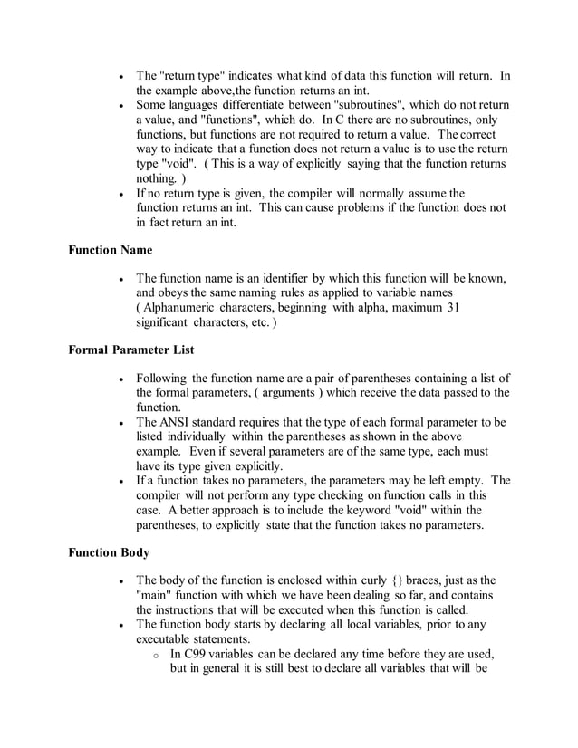 Introduction To C Programming Pdf