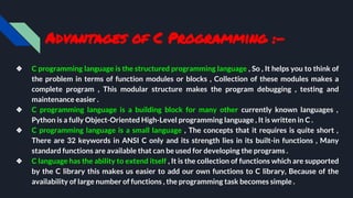 Introduction to c programming | PPT