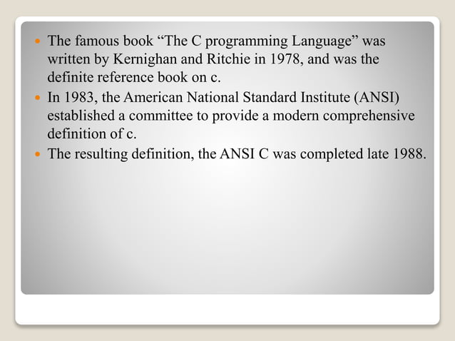Introduction to c programming | PPT