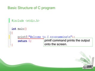 SPL 3 | Introduction to C programming | PPT