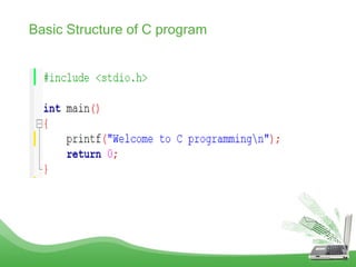 SPL 3 | Introduction to C programming | PPT