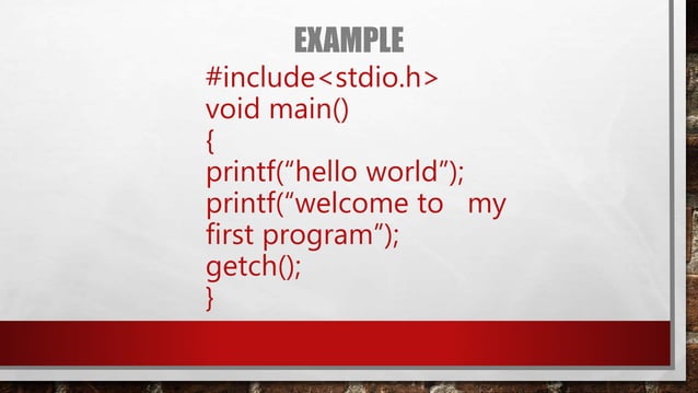 Introduction to c programming, | PPT