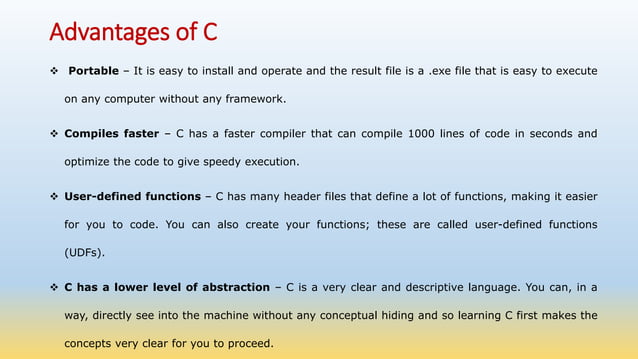 Introduction to C Programming | PPTX