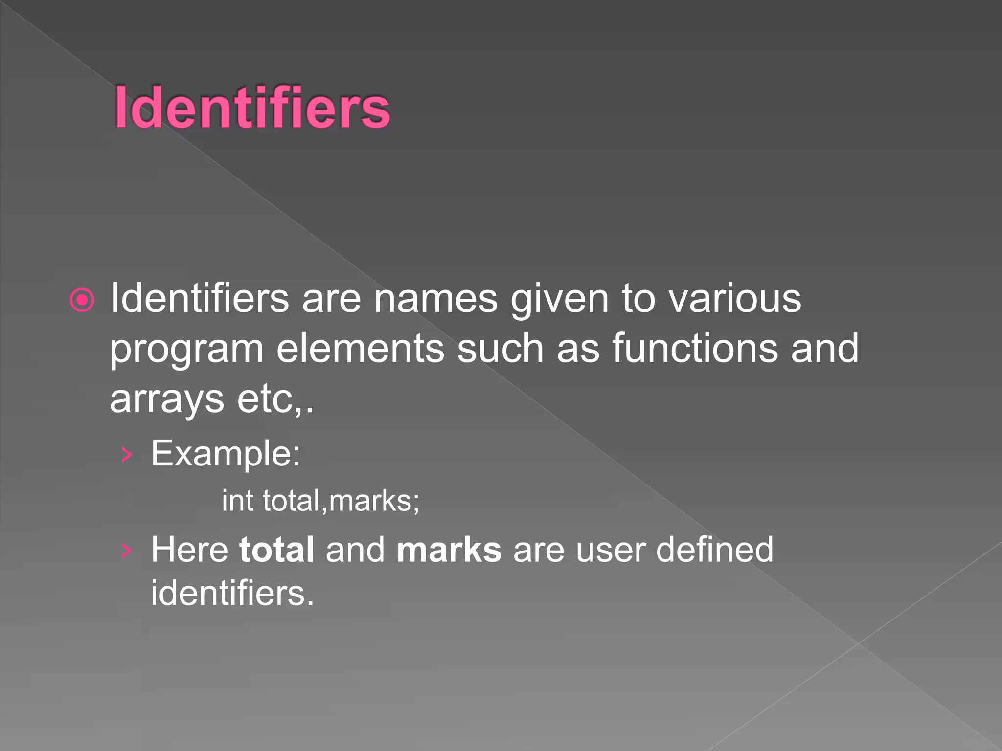 Introduction to c programming | PPTX