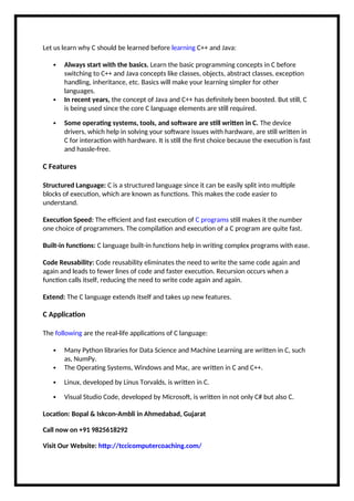 Introduction to C Programming - TCCI.doc