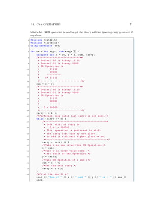 Notes for C++ Programming / Object Oriented C++ Programming for MCA ...